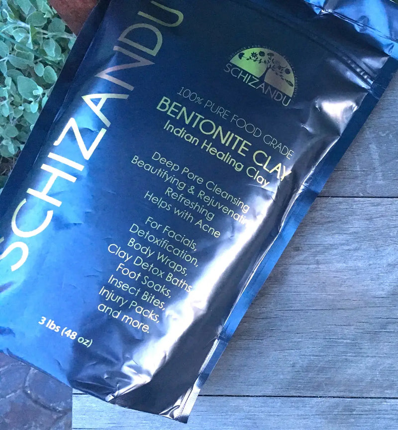 Organic Bentonite Clay - Food Grade, Non-Irradiated, 3 lbs – Schizandu ...